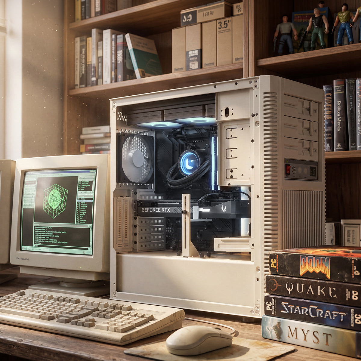 Retro98 Master RTX 5080 Gaming PC – Computer Lounge