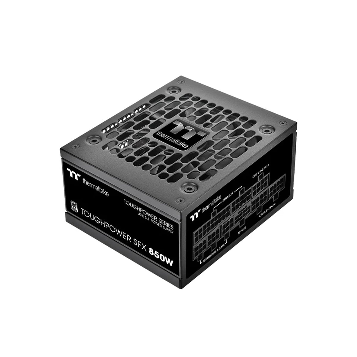 Thermaltake Toughpower SFX 850W ATX 3.1 PCIe 5.1 80+ Platinum Fully Mo ...