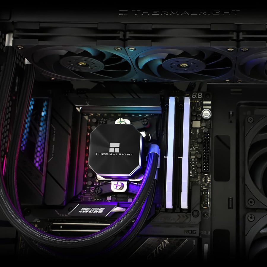 Thermalright Frozen Edge 360 Black 360mm AIO Liquid CPU Cooler ...