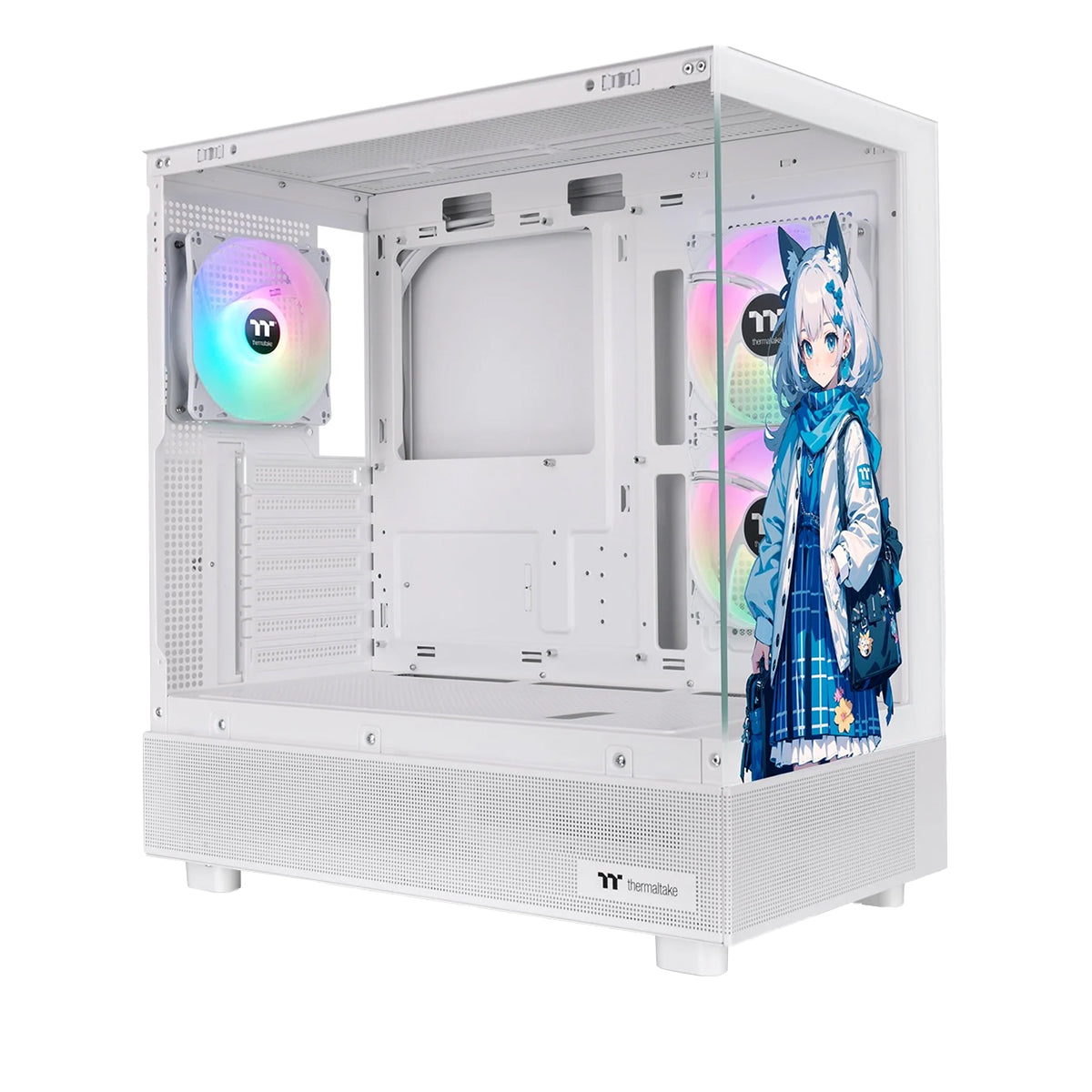 Thermaltake View 270 SP Edition TG ARGB Mid Tower Case Snow Edition ...