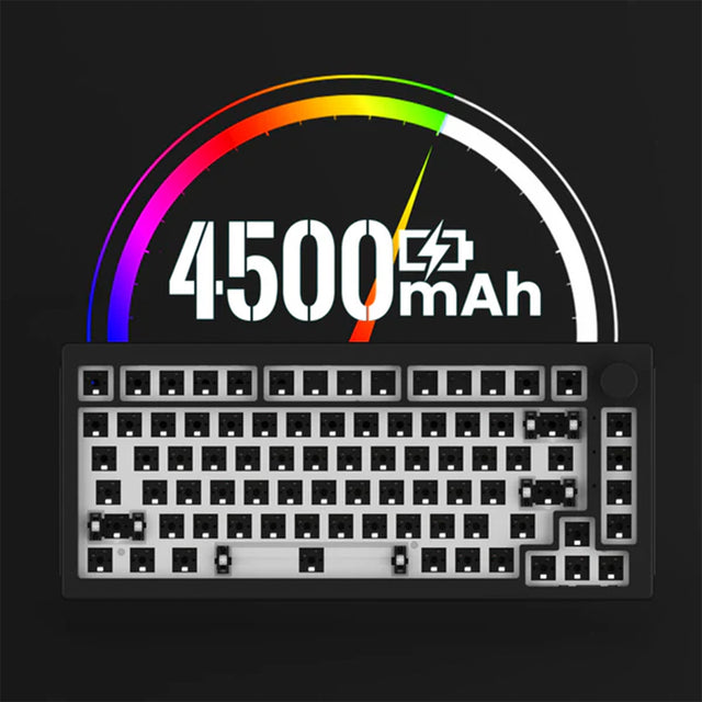 Akko 5075B VIA 75% RGB Wireless Mechanical Keyboard Barebones Kit - Mo ...