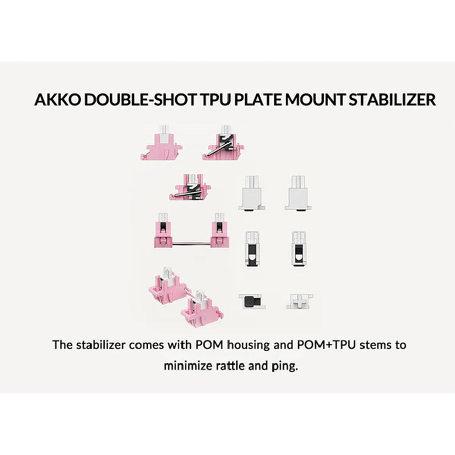 Akko 5075B VIA 75% RGB Wireless Mechanical Keyboard Barebones Kit - Mo ...