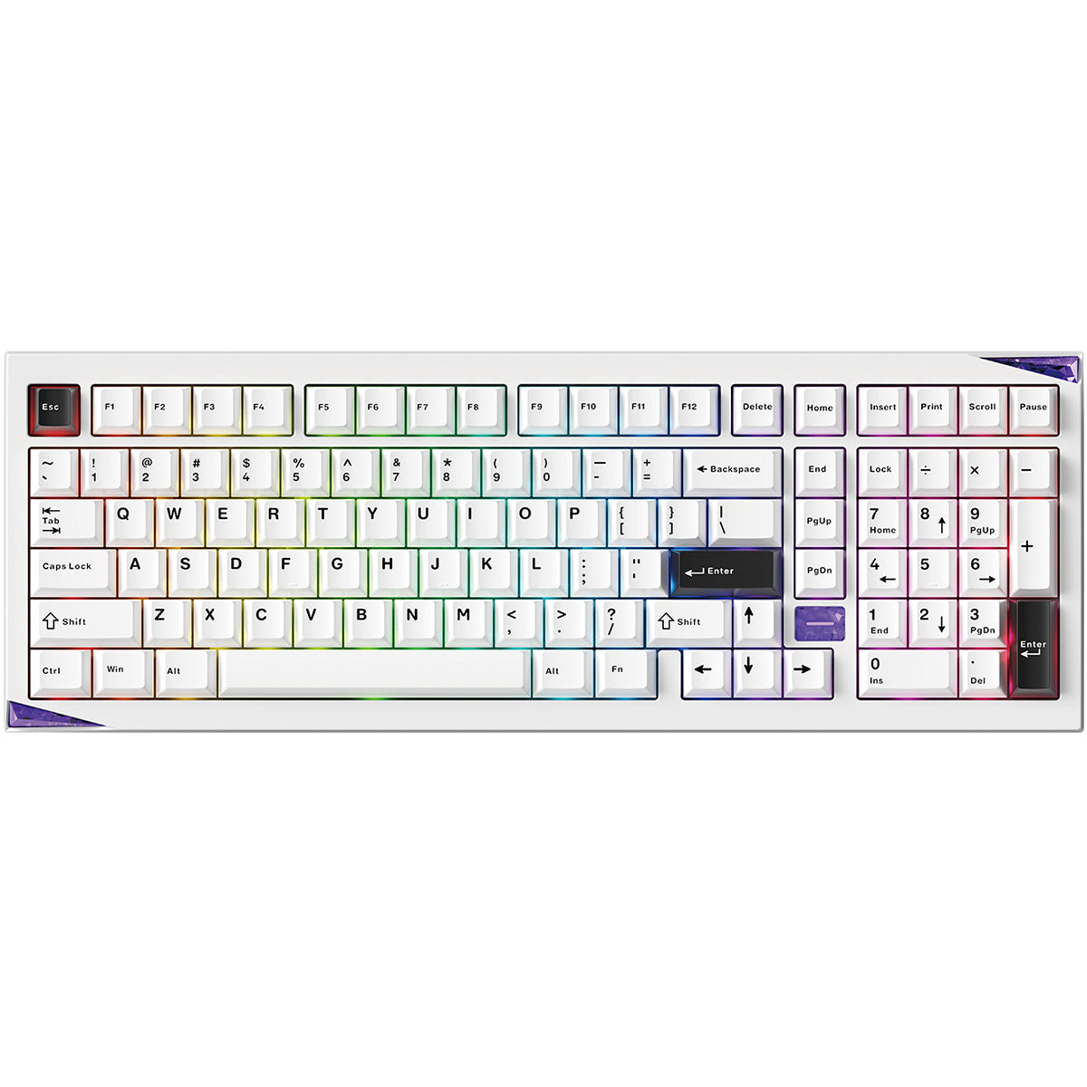 Akko Gem 02 VIA BOW Compact 1800 Wireless Mechanical Keyboard - Stella ...