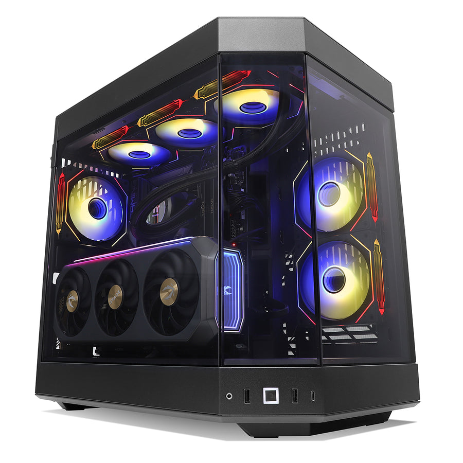 Abyssal LUX RTX 5090 Ryzen 7 9800X3D Gaming PC - BLACK – Computer Lounge