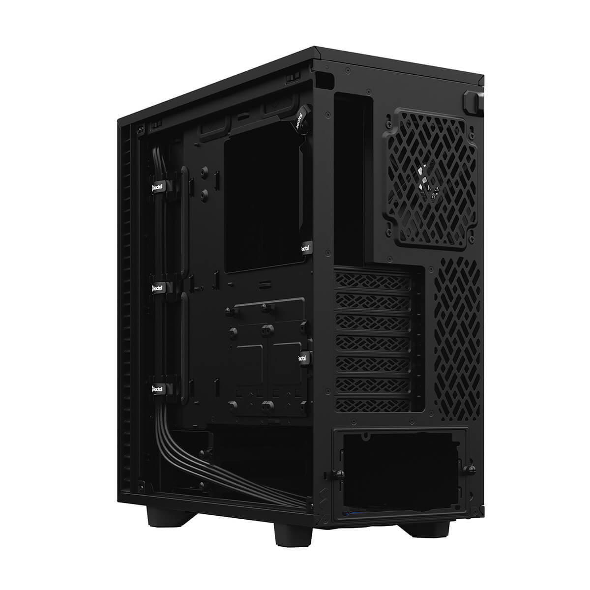 Fractal Design Define 7 Compact Mid Tower Case Black Solid Computer