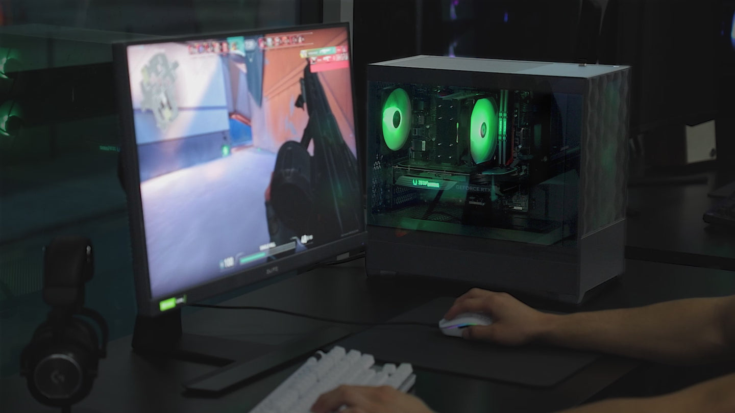 Stealth SWIFT GO RX 6600 Ryzen 5 5500 Gaming PC - Light – Computer Lounge